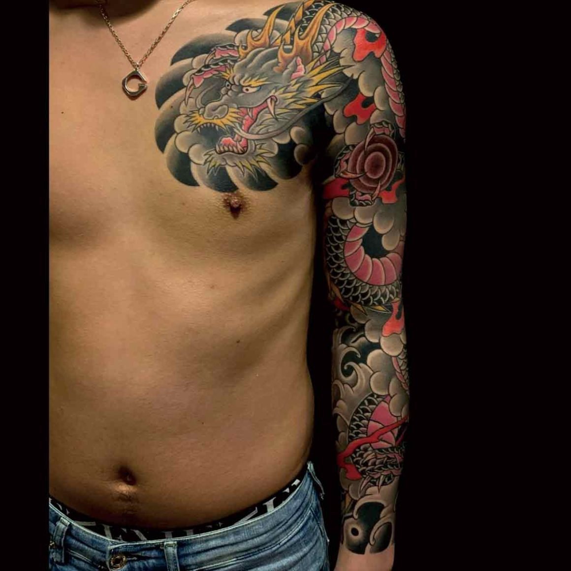 Japanese Dragon Hand Tattoo - GOOD TIMES INK