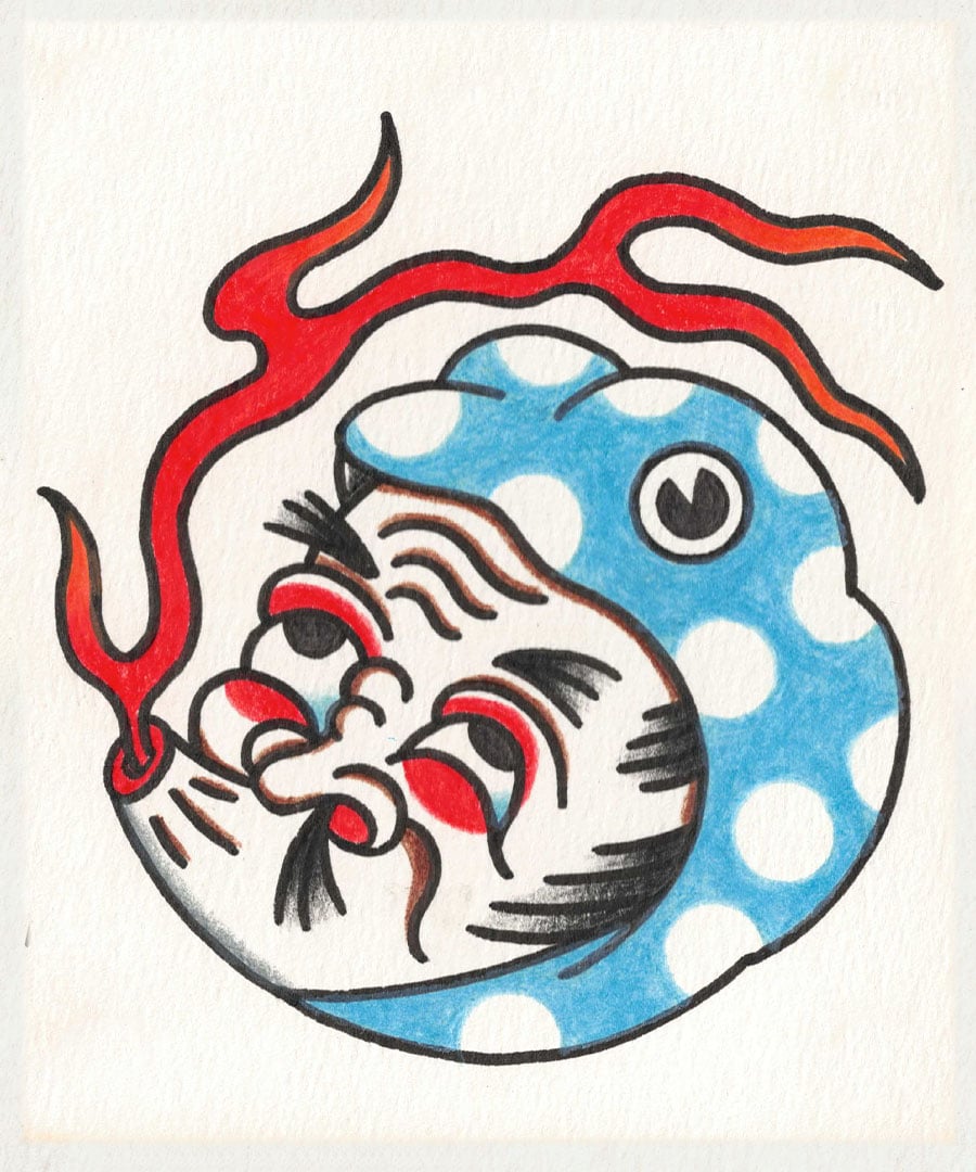 Hyotoko Frog Flash - GOOD TIMES INK