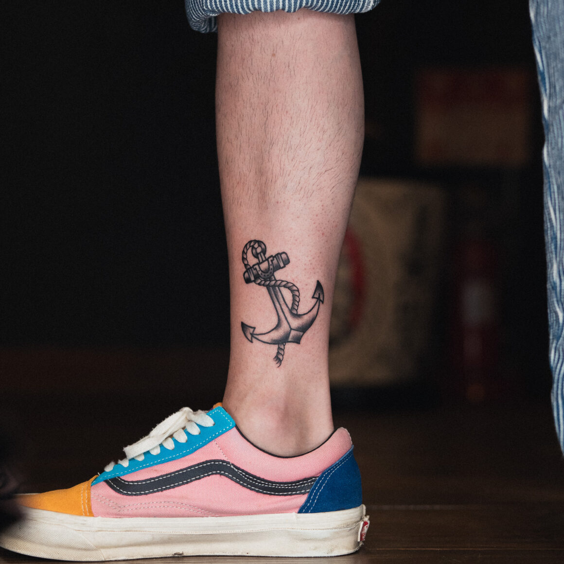 American Traditional Anchor Tattoo - GOOD TIMES INK