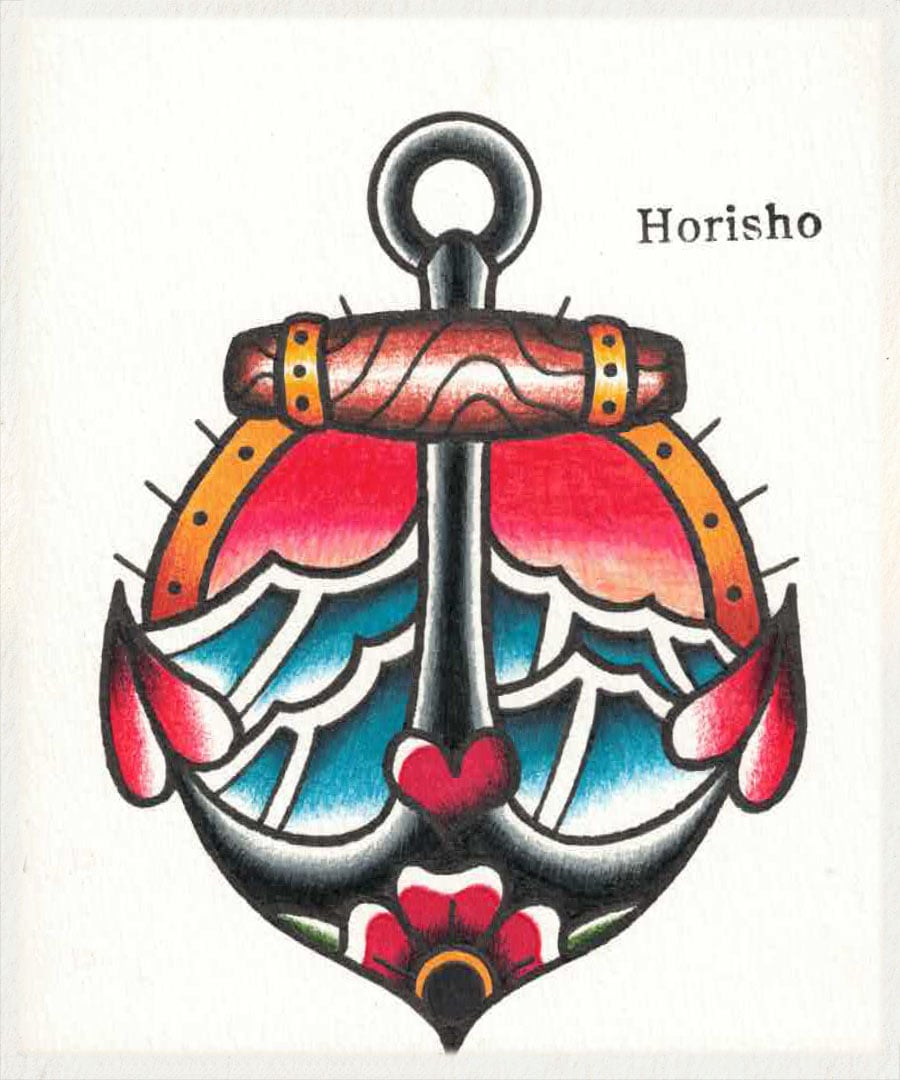 American Traditional Anchor - GOOD TIMES INK